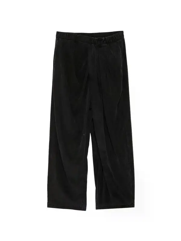 CROQUIS Logo-patch Trousers