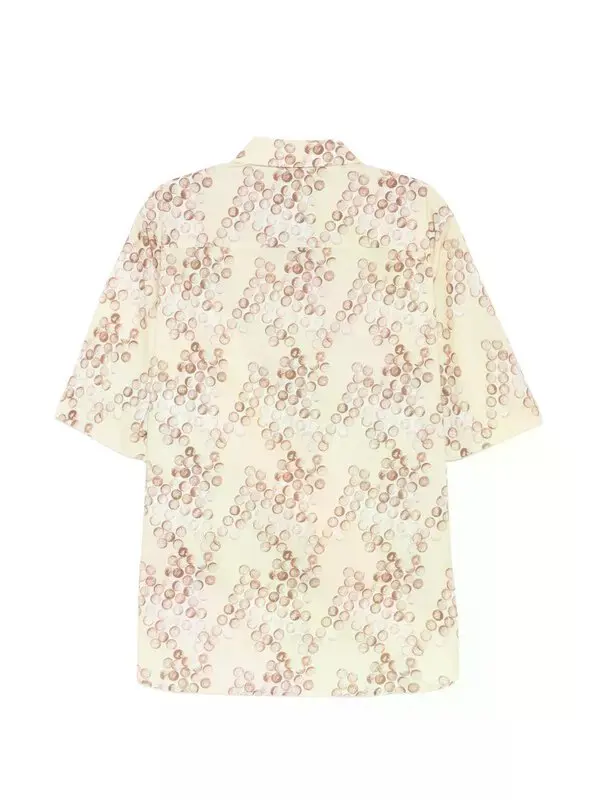 CROQUIS Circle-print Short-sleeve Shirt