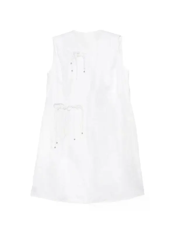 JNBY Sleeveless Floral Embroidered Dress
