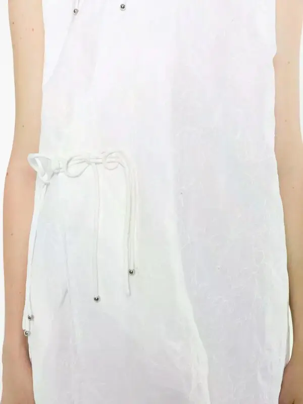 JNBY Sleeveless Floral Embroidered Dress
