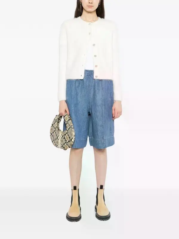 LESS Panelled Linen Shorts