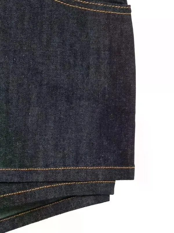 KIMHEKIM Layered Denim Skorts