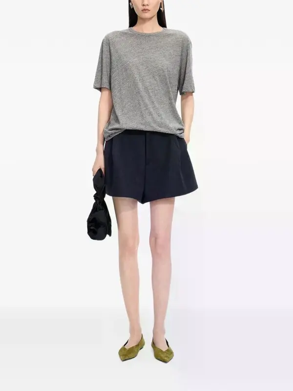 JNBY Flocked Floral T-shirt - Grey