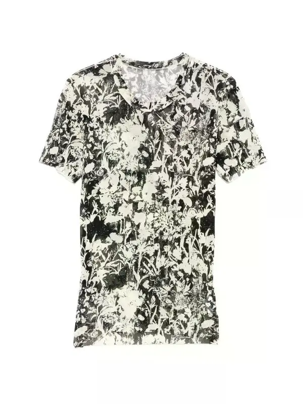 JNBY Floral-print Mesh T-shirt