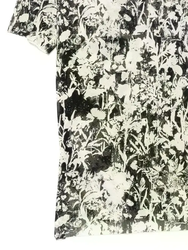JNBY Floral-print Mesh T-shirt