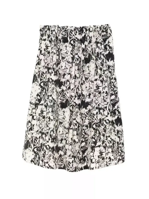 JNBY Floral-print Skirt - White