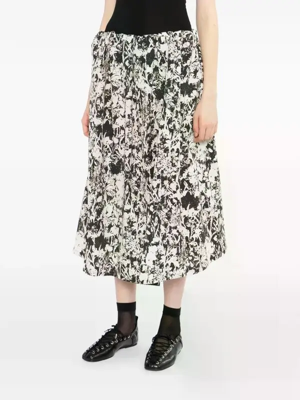 JNBY Floral-print Skirt