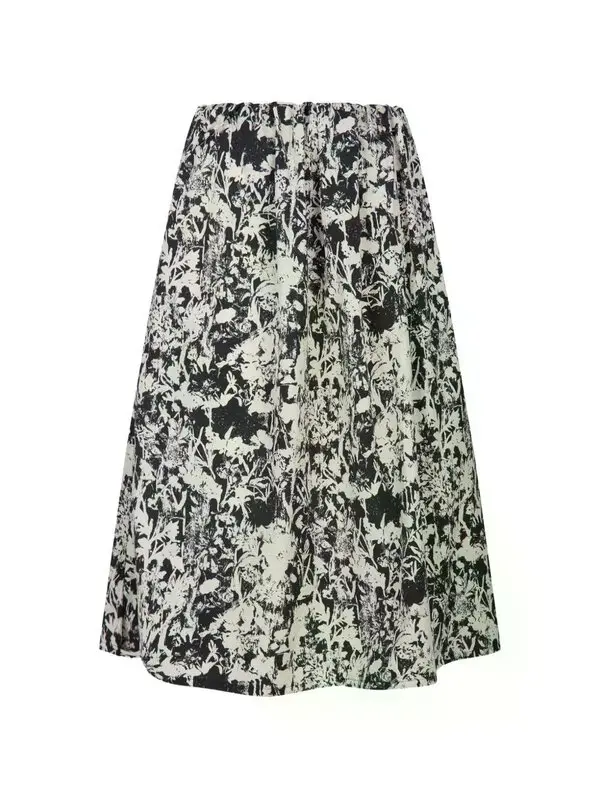 JNBY Floral-print Skirt - White