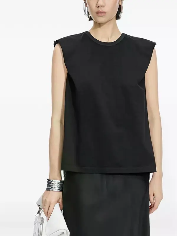 JNBY Sleeveless Round Neck Blouse