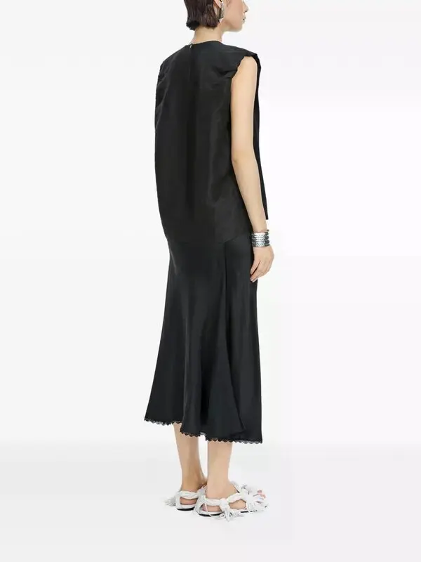 JNBY Sleeveless Round Neck Blouse