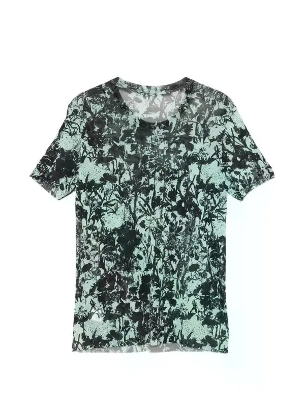 JNBY Floral-print Mesh T-shirt