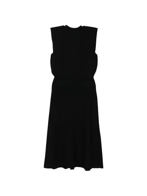 LESS Waist-defined Sleeve Dress