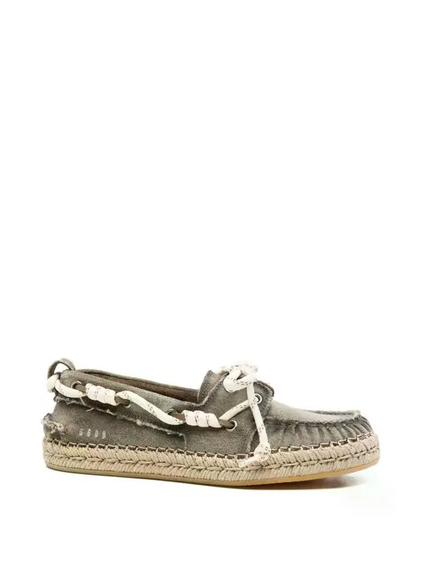 GOLDEN GOOSE Cruise Espadrilles - Green