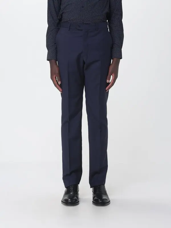 Emporio Armani Single-breasted Suit With Classic Lapels And Patch Pockets