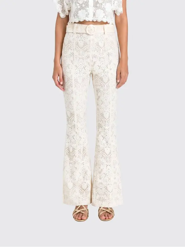 TWINSET Pants - Pearl