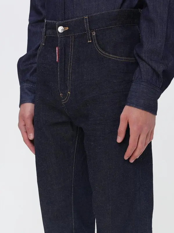 Dsquared2 Dark Wash Denim Jeans - Navy