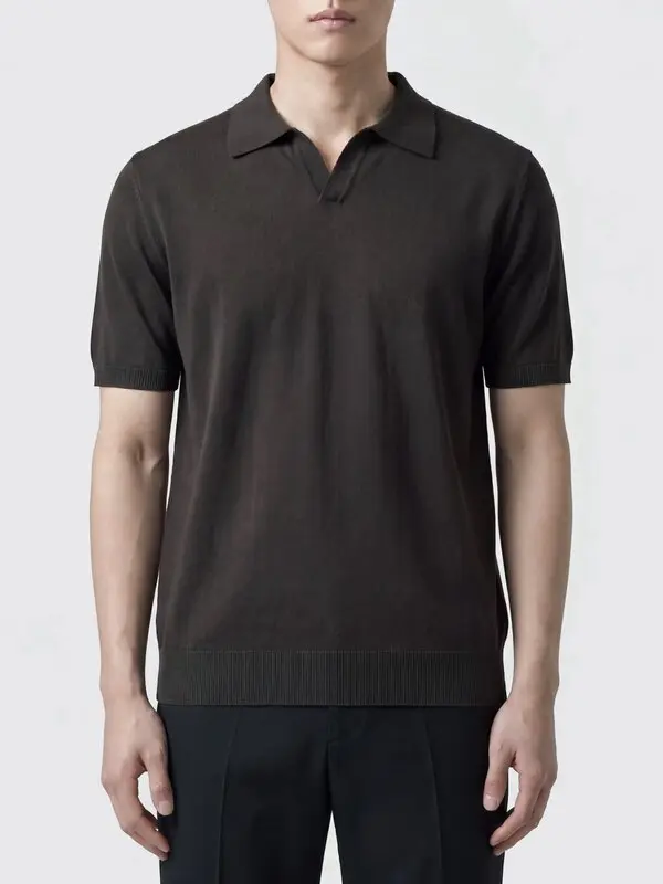 ROBERTO COLLINA Cotton Polo Shirt
