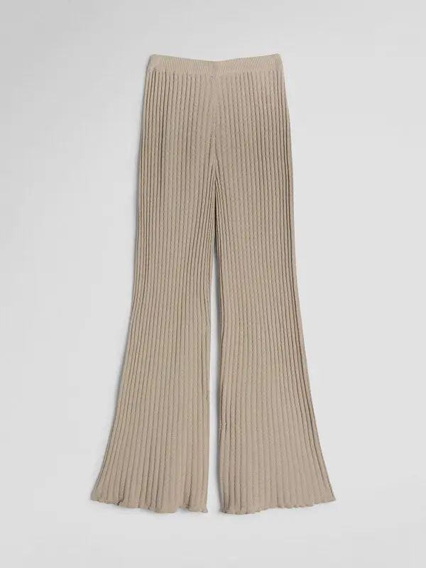 MARGHERITA MACCAPANI Bouncy Palazzo Cotton Trousers