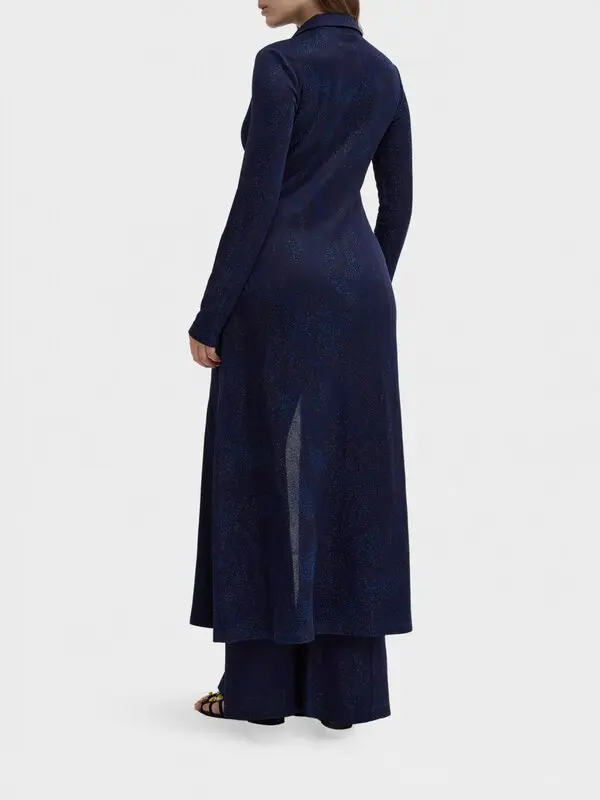 MARGHERITA MACCAPANI Viscose Midi Shirt Dress