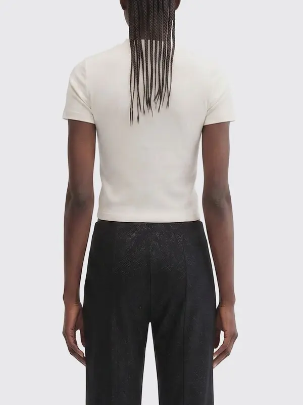 MARGHERITA MACCAPANI Logo Viscose T-shirt