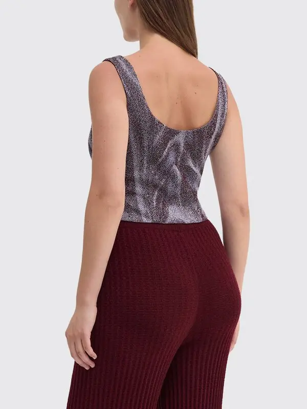 MARGHERITA MACCAPANI Abstract Pattern Corset Top
