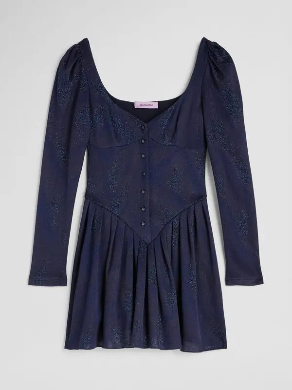 MARGHERITA MACCAPANI Ballerina Mini Dress In Organic Cotton Blend
