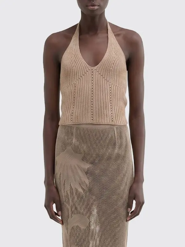 MARGHERITA MACCAPANI Mariah Knit Top - Beige