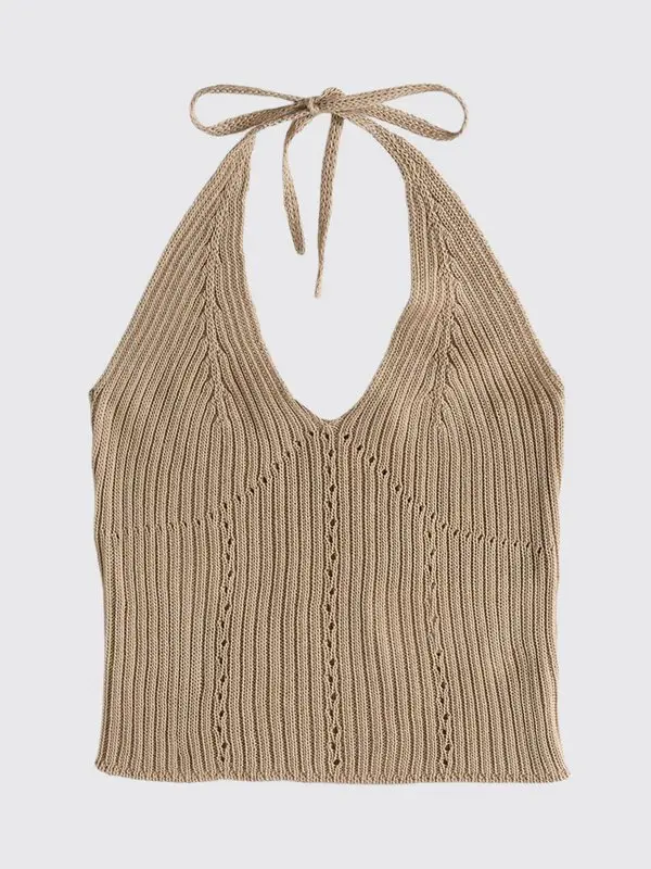 MARGHERITA MACCAPANI Mariah Knit Top - Beige