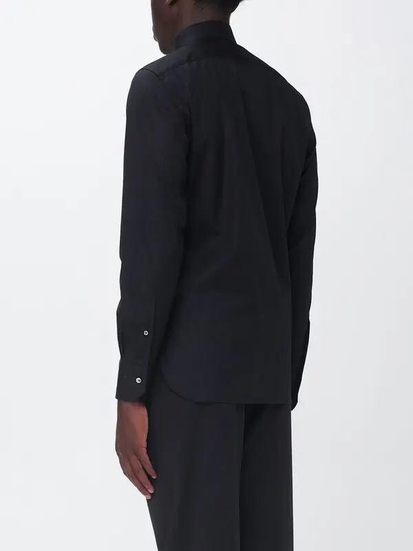Zegna Classic Cotton Shirt - Black