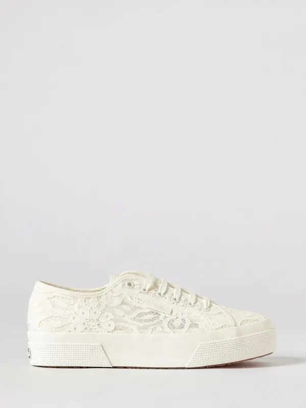 Superga 2740 Lace Platform Sneakers - Ivory