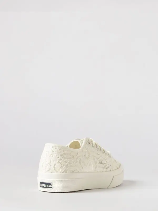 Superga 2740 Lace Platform Sneakers - Ivory