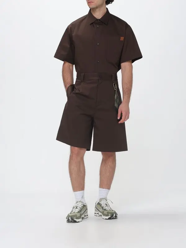 DARKPARK Stretch Cotton Casual Shirt - Brown