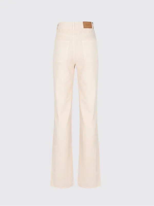 TWINSET Cotton Denim Flared Jeans