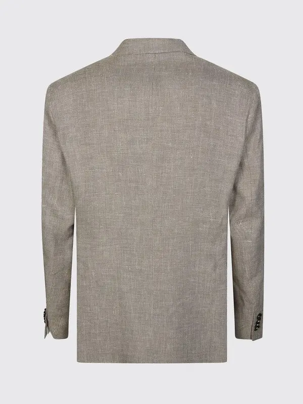 Tagliatore Double Breasted Jacket - Beige
