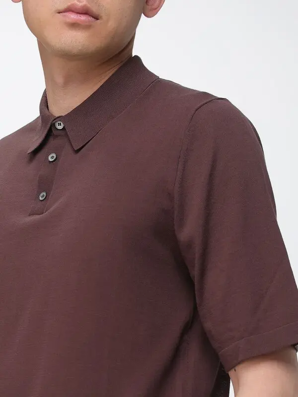 BALLANTYNE Polo Shirt - Brown