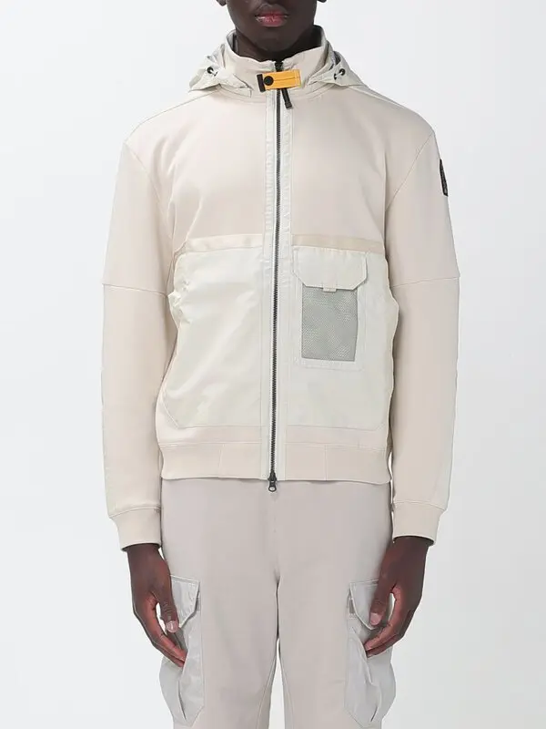 PARAJUMPERS Zip-up Hoodie With Contrast Paneling
