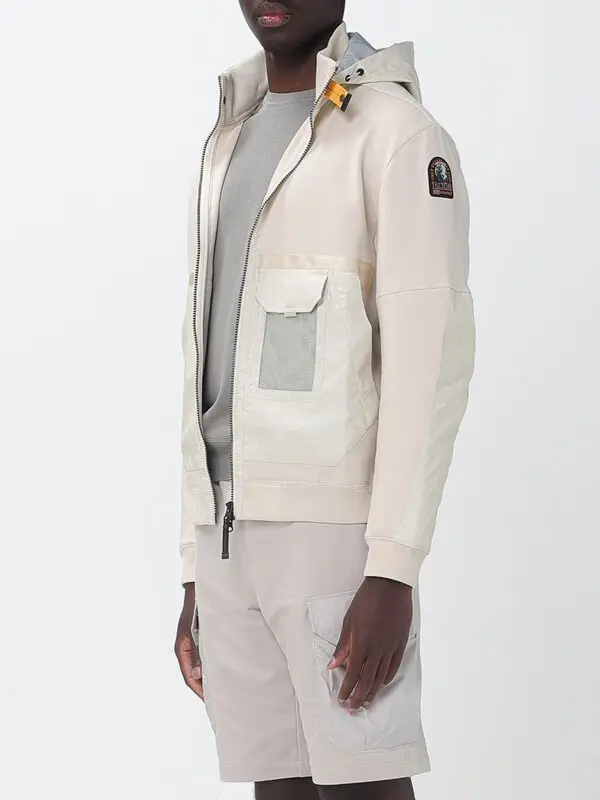 PARAJUMPERS Zip-up Hoodie With Contrast Paneling