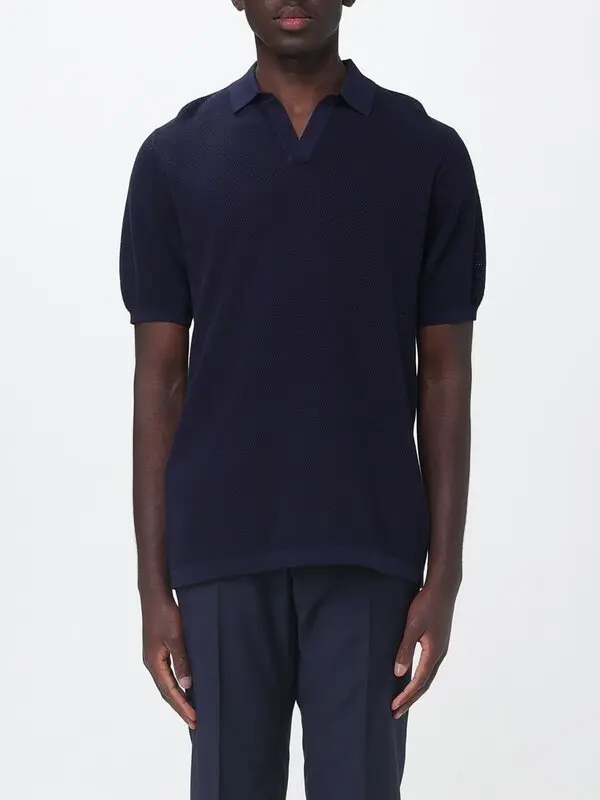 MC2 SAINT BARTH Cotton Knit Polo Shirt