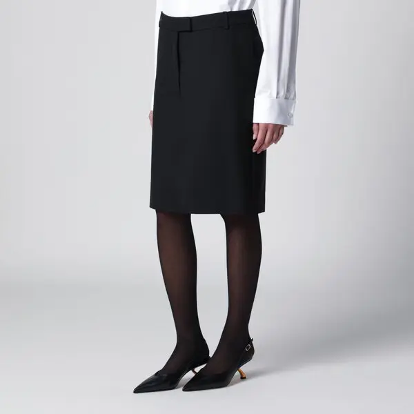 FERRAGAMO Wool And Mohair Skirt