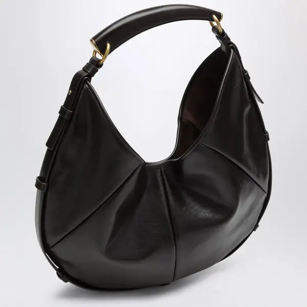 Saint Laurent Medium Mombasa Hobo Bag In Calfskin Leather