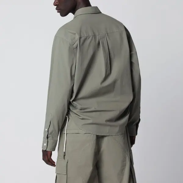 Dsquared2 Military Green Cotton Shirt