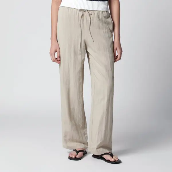 DUNST Rayon Trousers - Beige