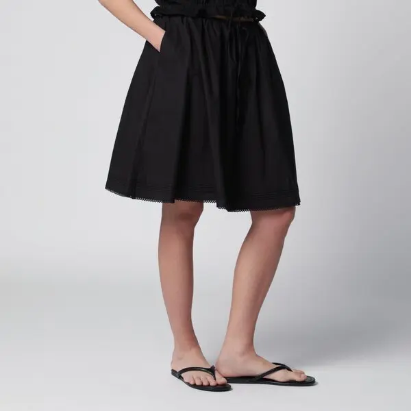 DUNST Cotton Midi Full Skirt