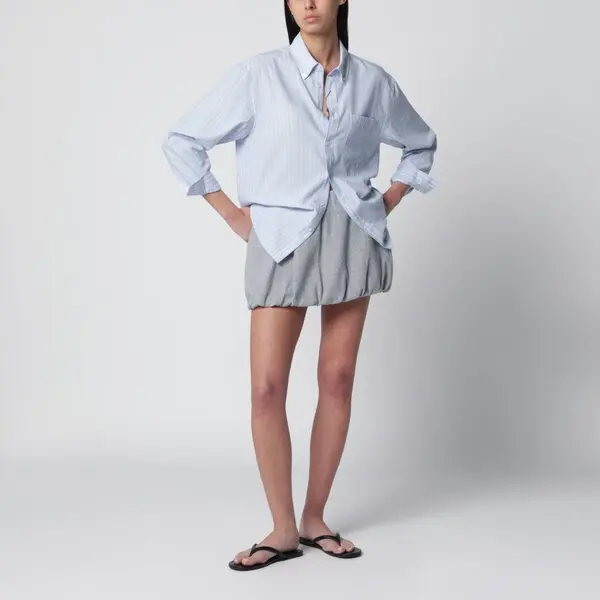 DUNST Mélange Voluminous Mini Skirt