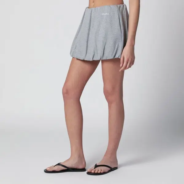 DUNST Mélange Voluminous Mini Skirt