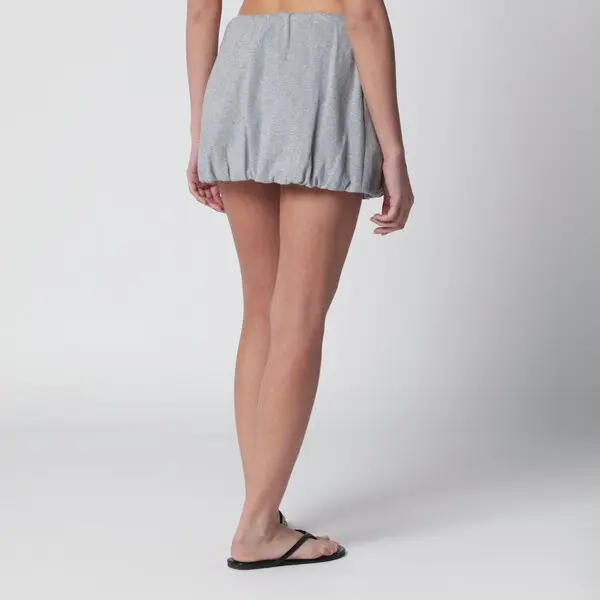 DUNST Mélange Voluminous Mini Skirt