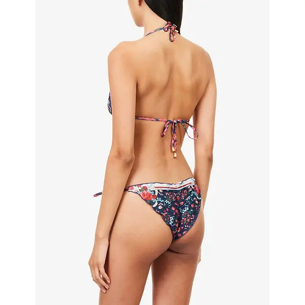 Agua Bendita Lolita Ruched Cherish Bikini Top