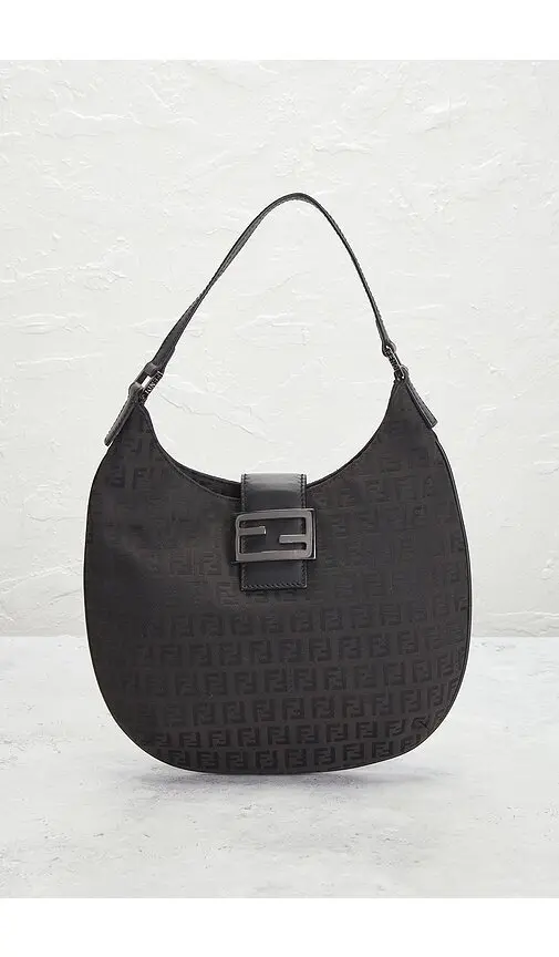 Undefined Fendi Zucchino Hobo Bag