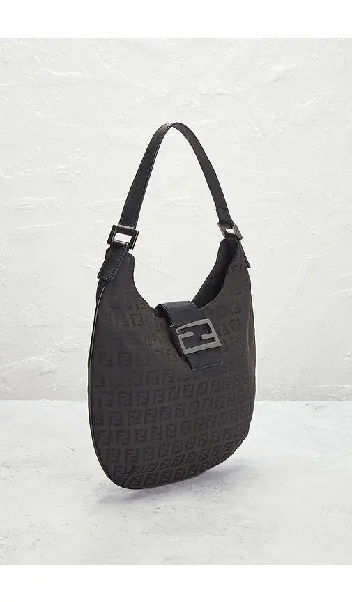 Undefined Fendi Zucchino Hobo Bag