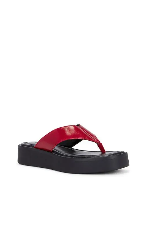 VAGABOND SHOEMAKERS Danya Platform Flip Flops - Red